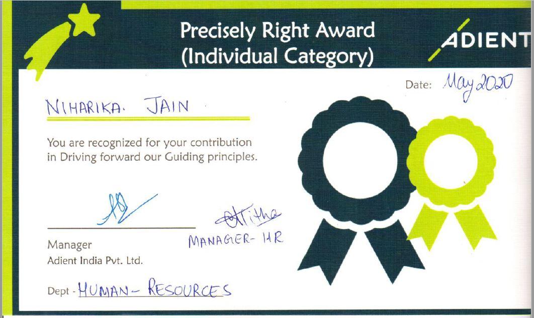 Niharika Jain on LinkedIn: #recognition #happiness #gratitude | 12 comments Niharika Jain on LinkedIn: #recognition #happiness #gratitude | 12 comments