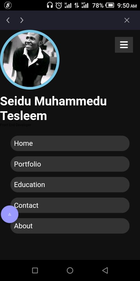 Tesleem Seidu on LinkedIn: Html + css + js Mobile view Tesleem Seidu on LinkedIn: Html + css + js Mobile view