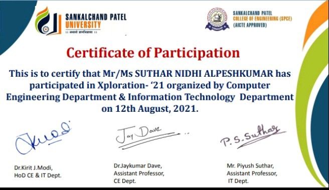 Nidhi Suthar posted on LinkedIn Nidhi Suthar posted on LinkedIn