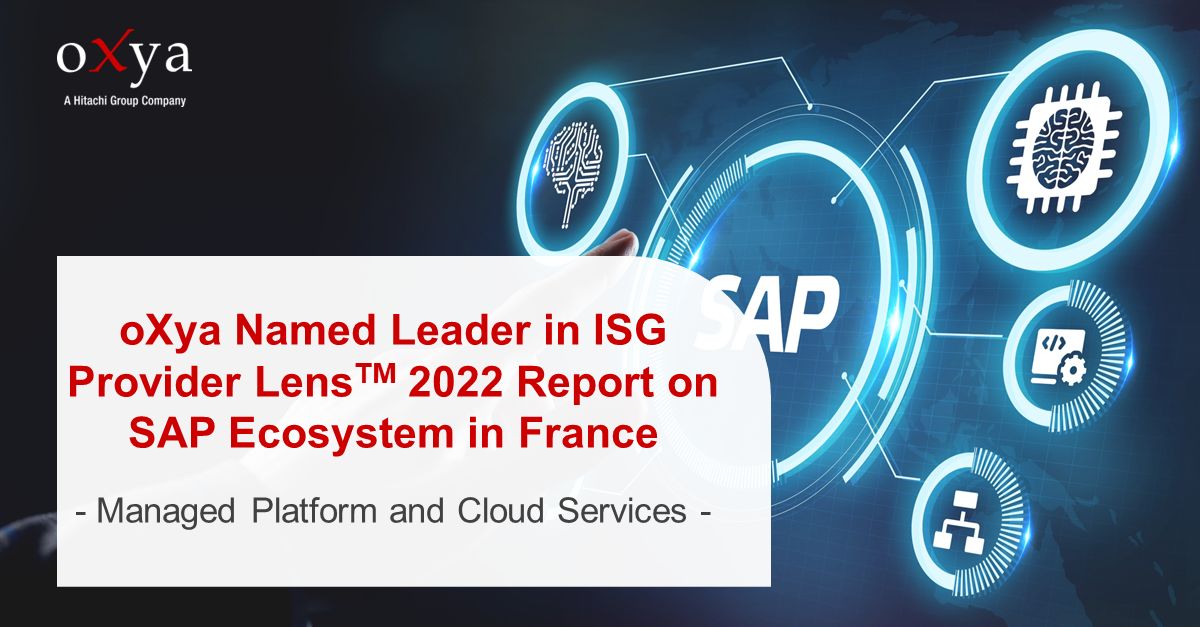 oXya on LinkedIn: oXya recognized as a Leader in ISG Provider LensTM ... oXya on LinkedIn: oXya recognized as a Leader in ISG Provider LensTM ...