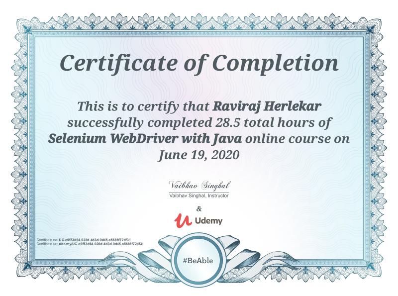 Raviraj Herlekar on LinkedIn: #selenium #testng #maven #jenkins #java # ... Raviraj Herlekar on LinkedIn: #selenium #testng #maven #jenkins #java # ...