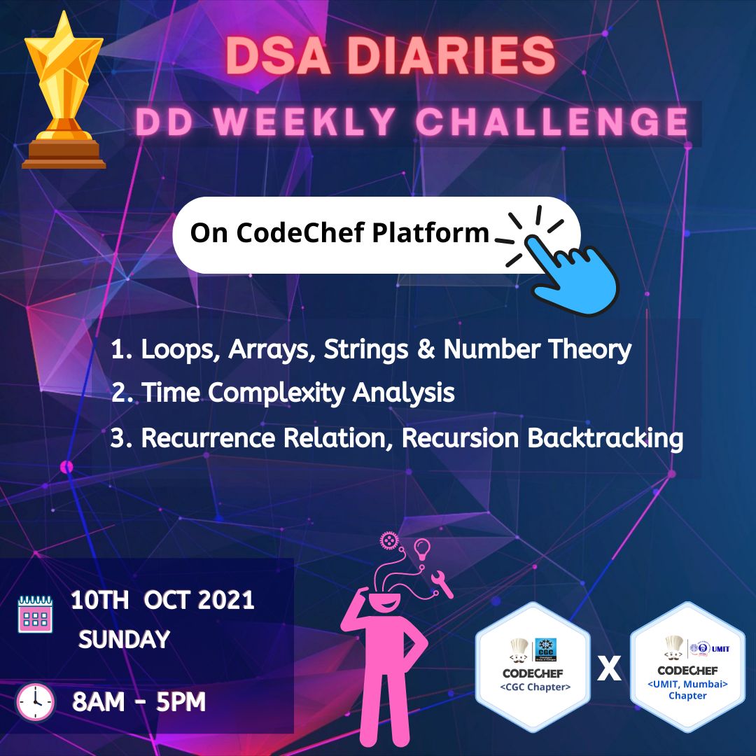 Codechef UMIT Chapter on LinkedIn: #codechef #codechefumitchapter # ... Codechef UMIT Chapter on LinkedIn: #codechef #codechefumitchapter # ...