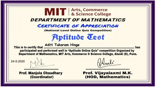Aditi Hinge posted on LinkedIn Aditi Hinge posted on LinkedIn
