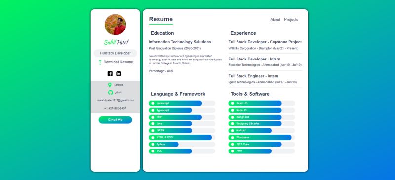 Sahil Patel on LinkedIn: #javascript #reactjs #nodejs #webdevelopment # ... Sahil Patel on LinkedIn: #javascript #reactjs #nodejs #webdevelopment # ...