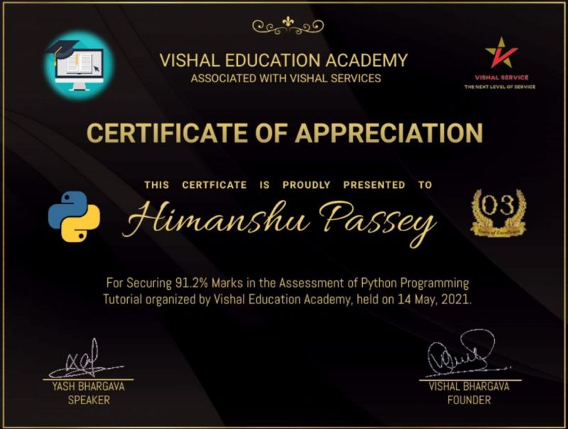Himanshu Passey on LinkedIn: #vishaleducationacademy #learningeveryday ... Himanshu Passey on LinkedIn: #vishaleducationacademy #learningeveryday ...