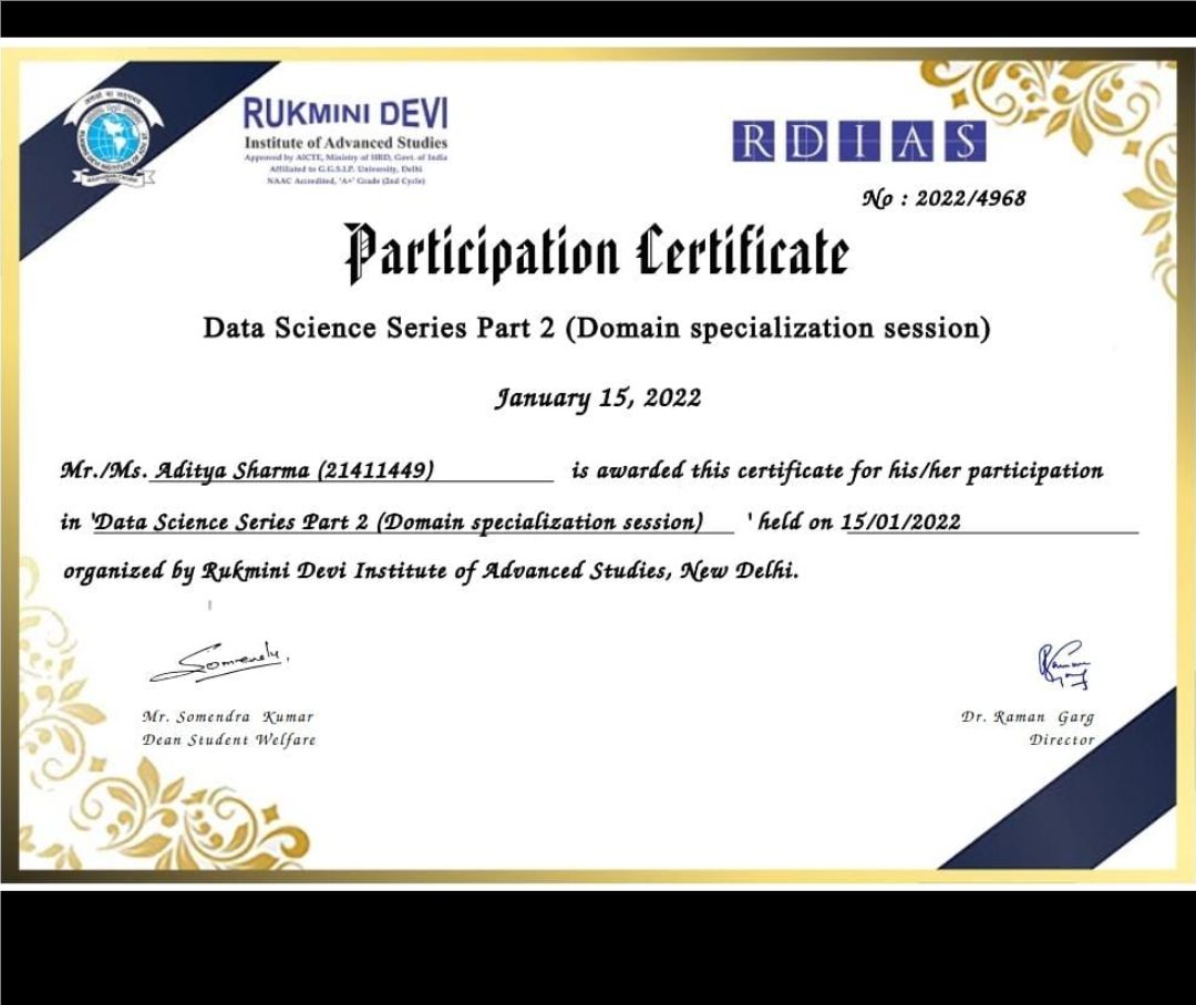Aditya Sharma on LinkedIn: #finance #connections #datascience #share Aditya Sharma on LinkedIn: #finance #connections #datascience #share