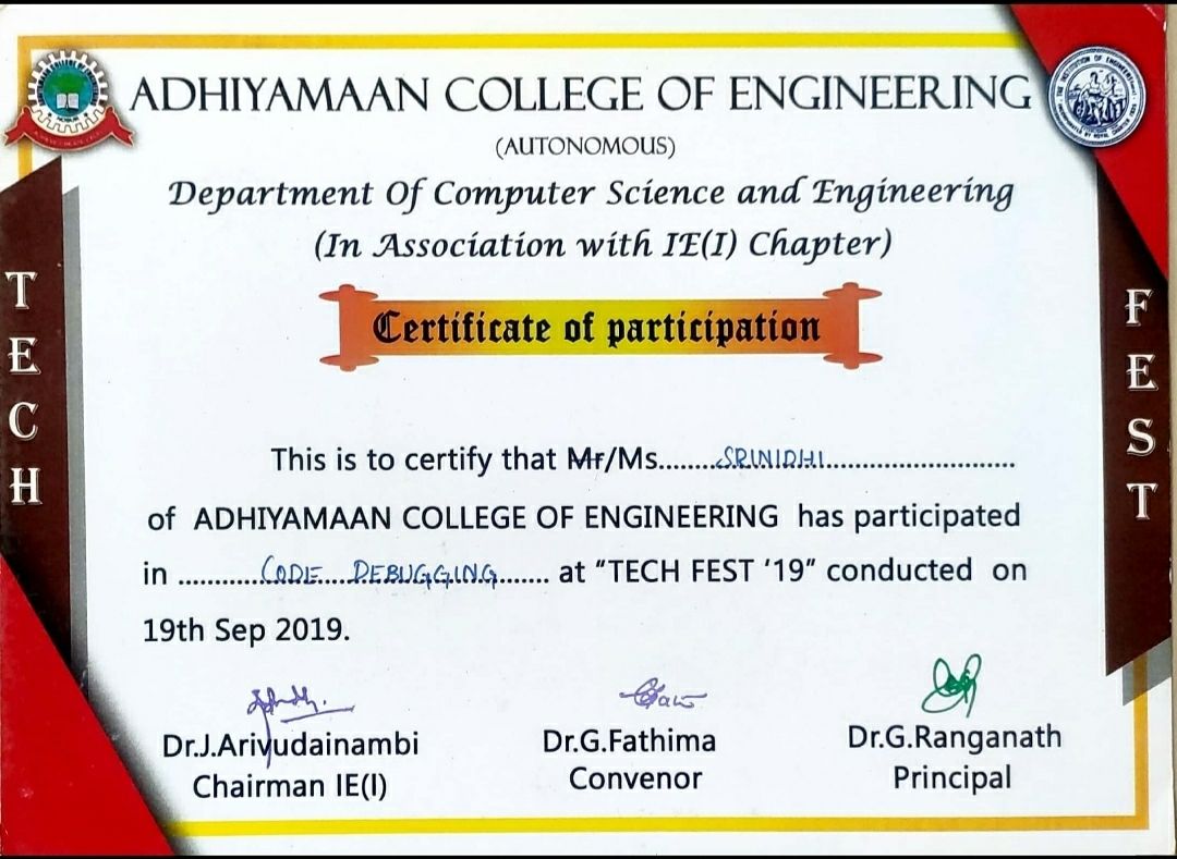 SRINIDHI R on LinkedIn: #debugging #pythonprogramming SRINIDHI R on LinkedIn: #debugging #pythonprogramming