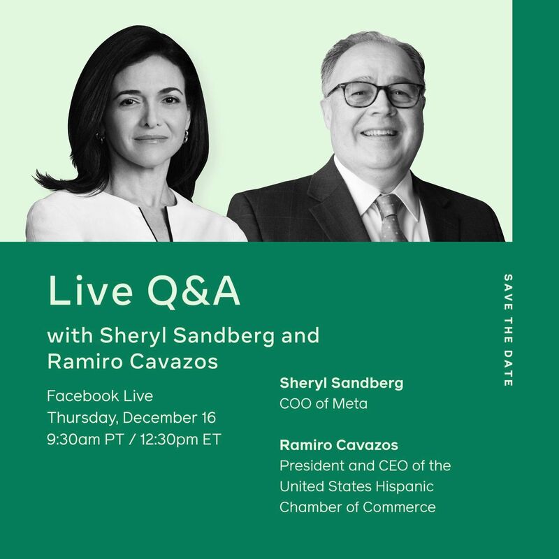 Ramiro Cavazos on LinkedIn: Join me tomorrow with Sheryl Sandberg to ... Ramiro Cavazos on LinkedIn: Join me tomorrow with Sheryl Sandberg to ...
