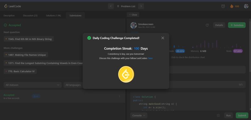 Manish Kumar Kumawat on LinkedIn: #leetcode #consistency #coding # ... Manish Kumar Kumawat on LinkedIn: #leetcode #consistency #coding # ...