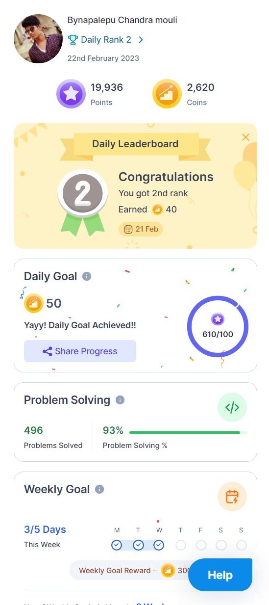 Chandra mouli Bynapalepu on LinkedIn: #day10 #100daysofcodechallenge # ... Chandra mouli Bynapalepu on LinkedIn: #day10 #100daysofcodechallenge # ...