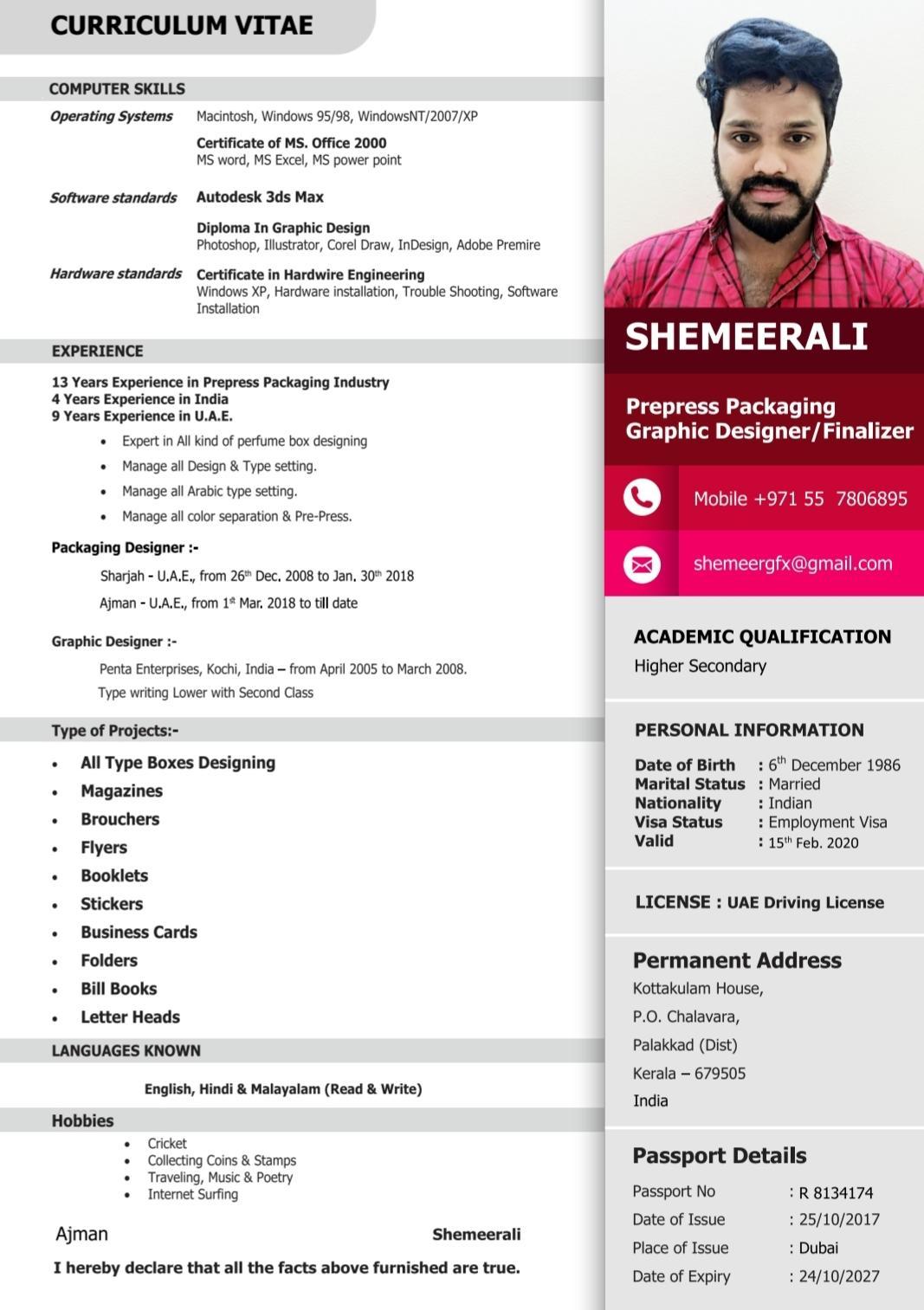SHEMEER ALI posted on LinkedIn SHEMEER ALI posted on LinkedIn