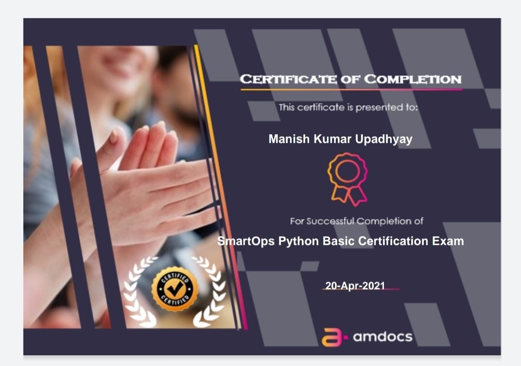 Manish Upadhyay on LinkedIn: #छोटी_सी_खुशी #python # ... Manish Upadhyay on LinkedIn: #छोटी_सी_खुशी #python # ...