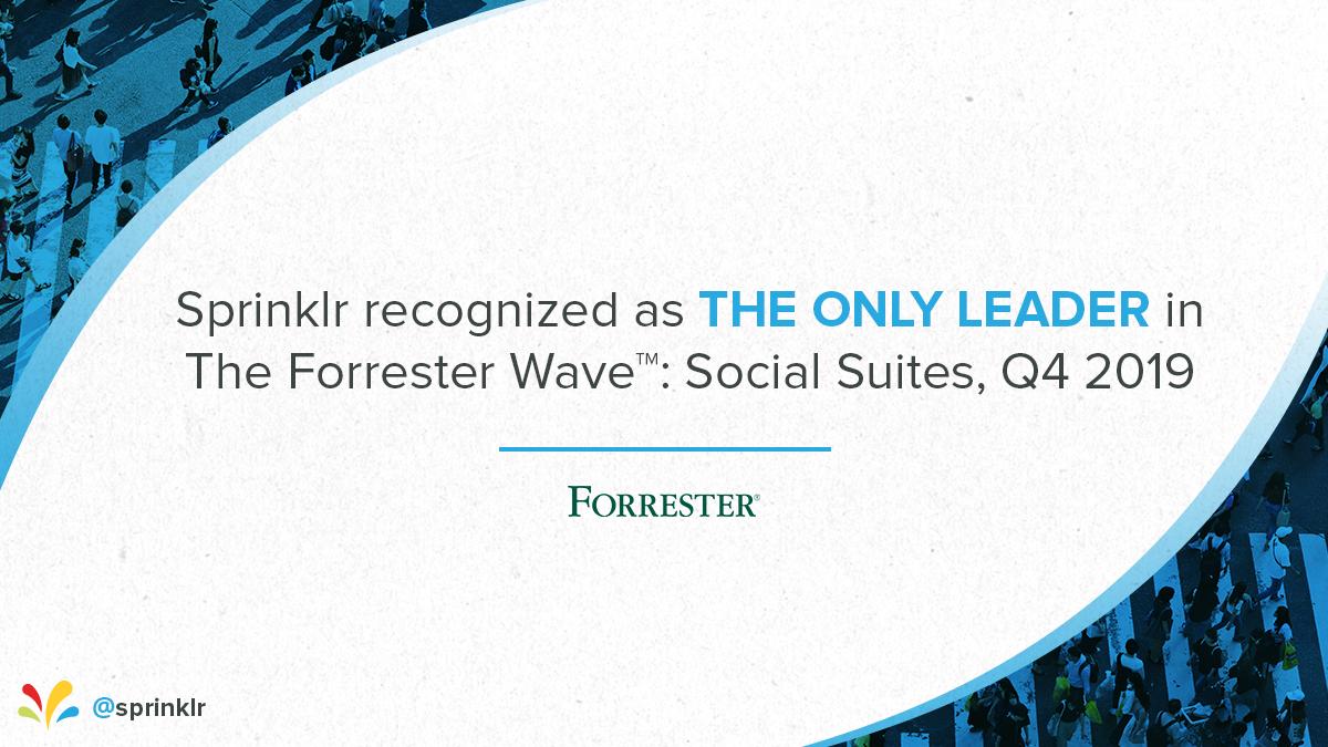 Andrew Long on LinkedIn: Sprinklr is recognized as the ONLY LEADER in ... Andrew Long on LinkedIn: Sprinklr is recognized as the ONLY LEADER in ...