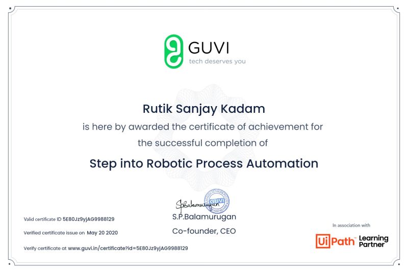 Rutik Kadam posted on LinkedIn Rutik Kadam posted on LinkedIn