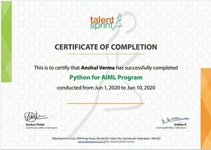 Anshul Verma on LinkedIn: #pythonprogramming #python3 # ... Anshul Verma on LinkedIn: #pythonprogramming #python3 # ...