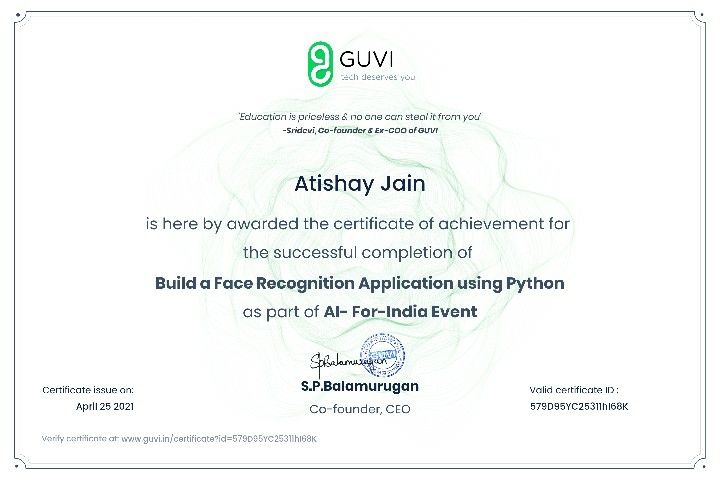 Atishay Jain on LinkedIn: #python #deeplearning Atishay Jain on LinkedIn: #python #deeplearning