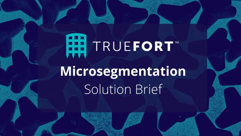 TrueFort on LinkedIn: Microsegmentation: Solution Brief TrueFort on LinkedIn: Microsegmentation: Solution Brief