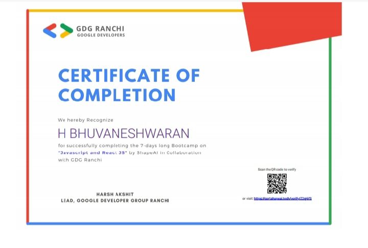 BHUVANESH WARAN on LinkedIn: #javascript #reactjs #shapeai BHUVANESH WARAN on LinkedIn: #javascript #reactjs #shapeai