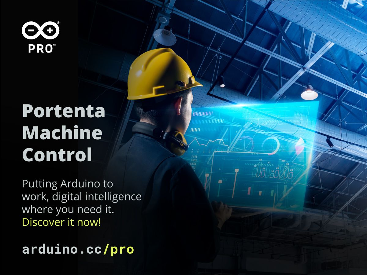 Arduino LinkedIn‘de: The Arduino Pro Portenta Machine Control adds ... Arduino LinkedIn‘de: The Arduino Pro Portenta Machine Control adds ...