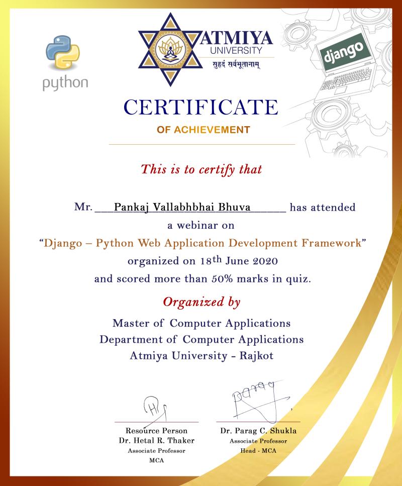 Pankaj Bhuva on LinkedIn: #django #pythoncode Pankaj Bhuva on LinkedIn: #django #pythoncode