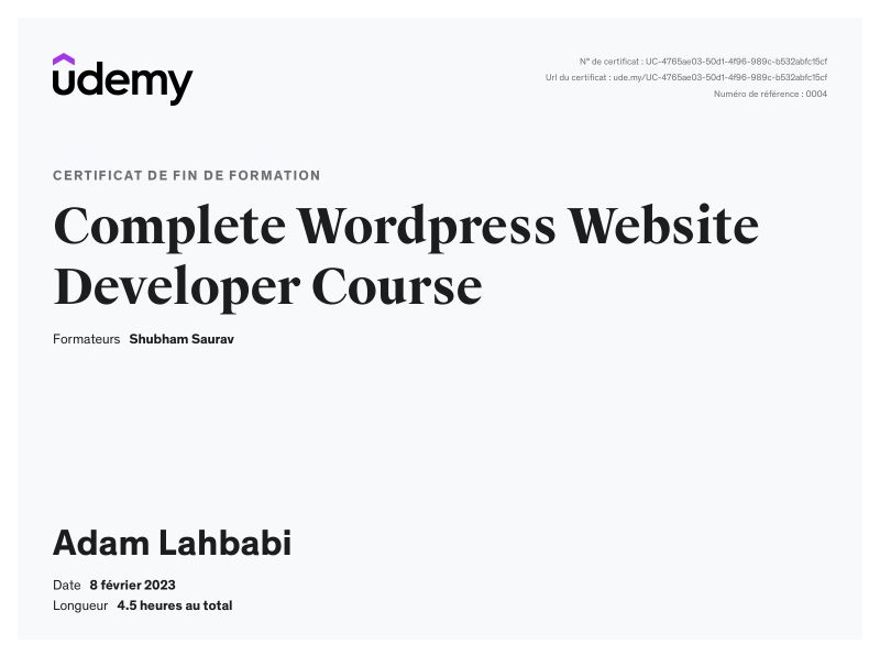Adam Lahbabi on LinkedIn: Just finished a new course that helped me to ... Adam Lahbabi on LinkedIn: Just finished a new course that helped me to ...