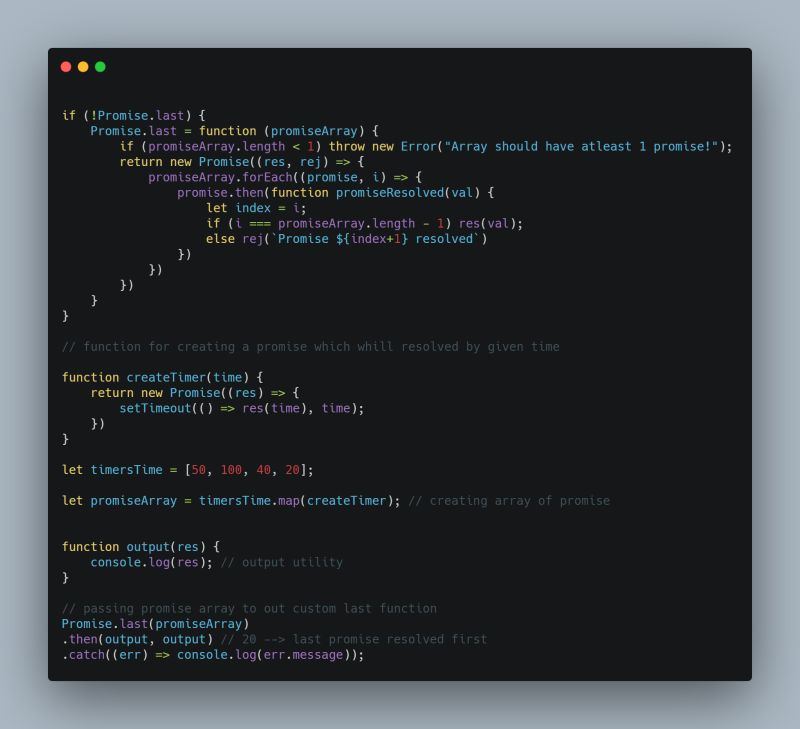Shekh Aliul on LinkedIn: I was studying the JavaScript promises in ... Shekh Aliul on LinkedIn: I was studying the JavaScript promises in ...