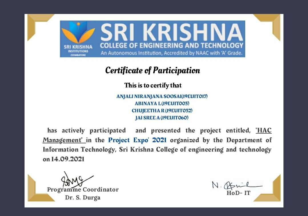Chujeetha R on LinkedIn: #skcet #project #opportunity #javascript # ... Chujeetha R on LinkedIn: #skcet #project #opportunity #javascript # ...