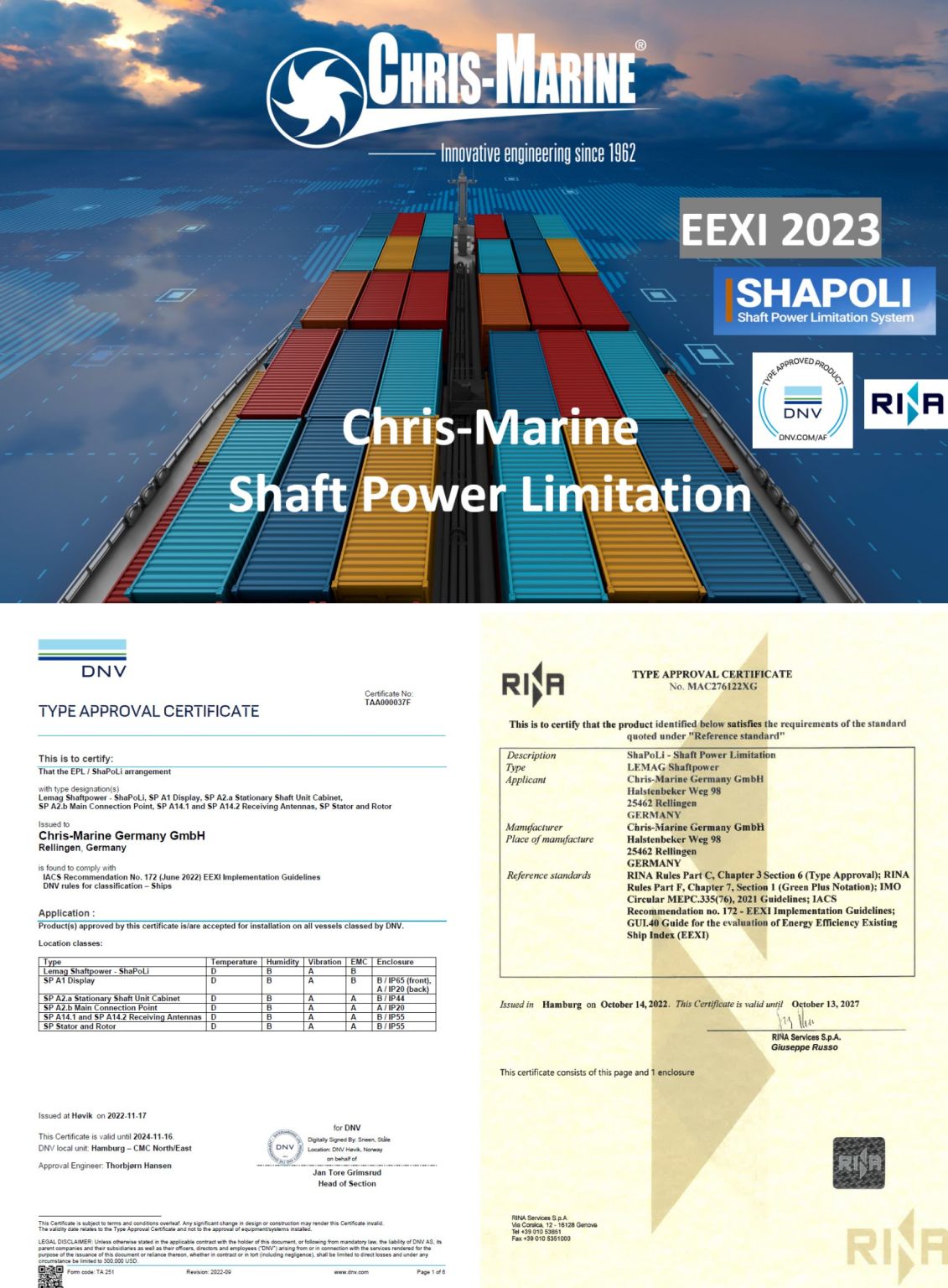 Chris-Marine AB on LinkedIn: #chrismarine #shapoli #eexi #typeapproval ... Chris-Marine AB on LinkedIn: #chrismarine #shapoli #eexi #typeapproval ...