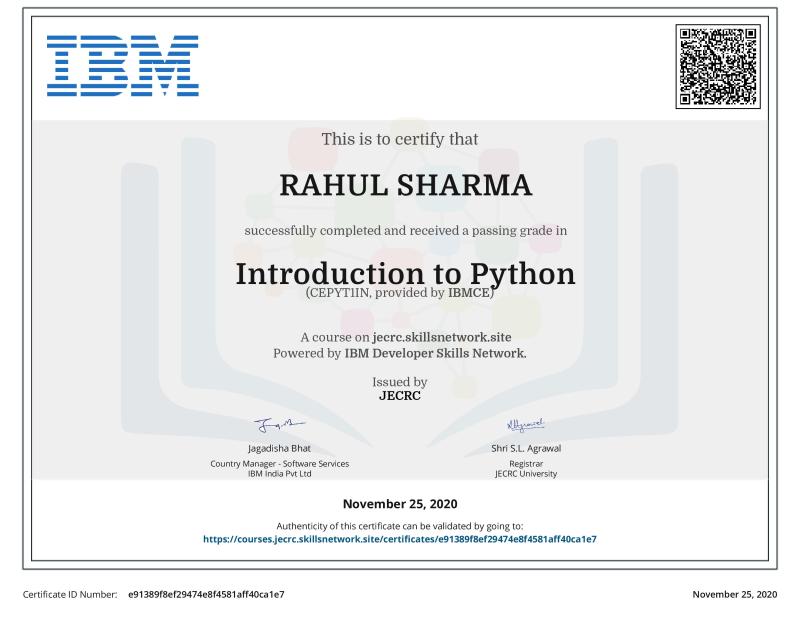 Rahul Sharma on LinkedIn: #python #pythonlearning # ... Rahul Sharma on LinkedIn: #python #pythonlearning # ...