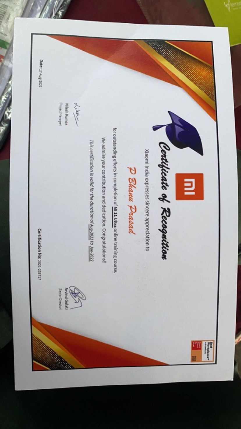 Bhanu Prasad posted on LinkedIn Bhanu Prasad posted on LinkedIn