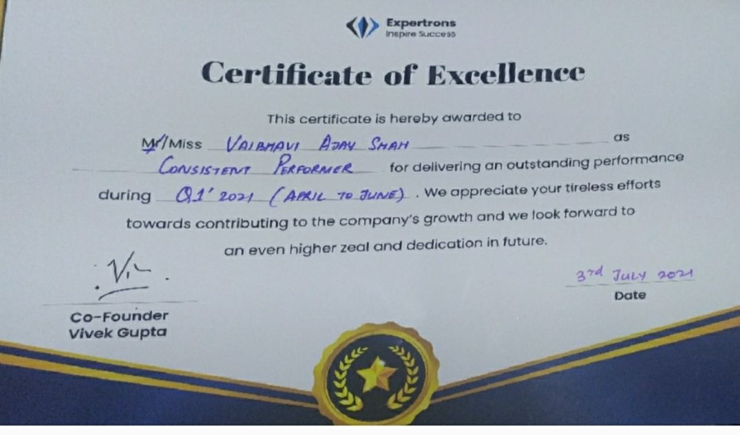 Vaibhavi Shah on LinkedIn: #fresher #jobs2021 #opportunities2021 # ... Vaibhavi Shah on LinkedIn: #fresher #jobs2021 #opportunities2021 # ...
