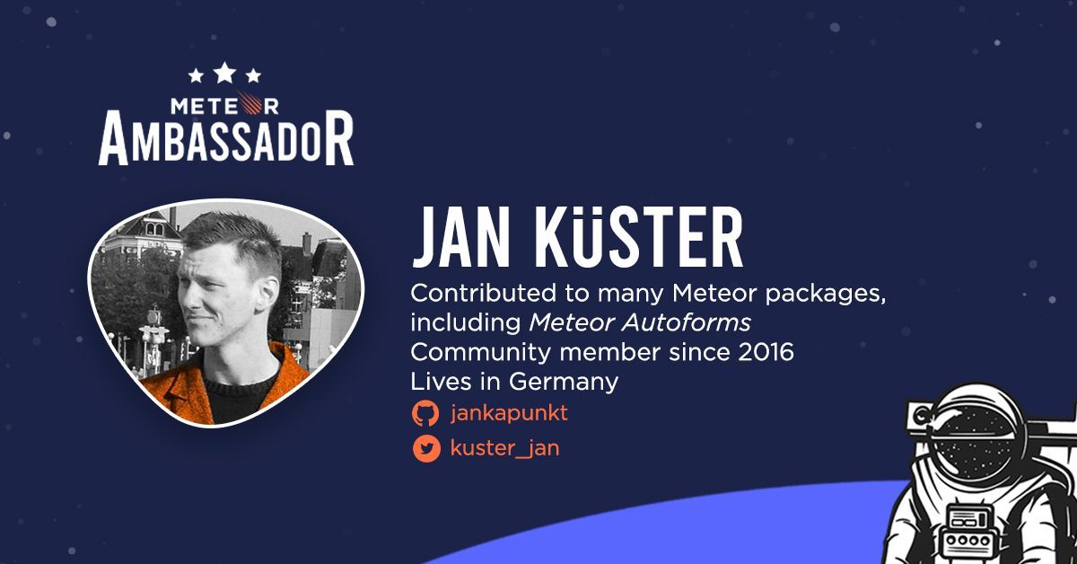 Meteor Software on LinkedIn: #meteorjs #meteorambassadors #javascript Meteor Software on LinkedIn: #meteorjs #meteorambassadors #javascript
