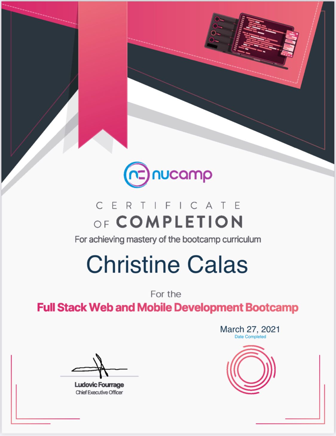 Christine Calas R.T.(R)(M) on LinkedIn: #coding #fullstack #mongodb # ... Christine Calas R.T.(R)(M) on LinkedIn: #coding #fullstack #mongodb # ...