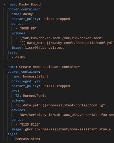 Olivier Spiesser on LinkedIn: #ansible #homeassistant #docker Olivier Spiesser on LinkedIn: #ansible #homeassistant #docker