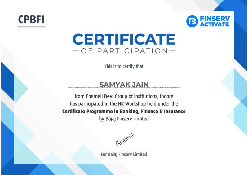 Samyak Jain on LinkedIn: #selflearning #bajajfinserv #banking #finance ... Samyak Jain on LinkedIn: #selflearning #bajajfinserv #banking #finance ...