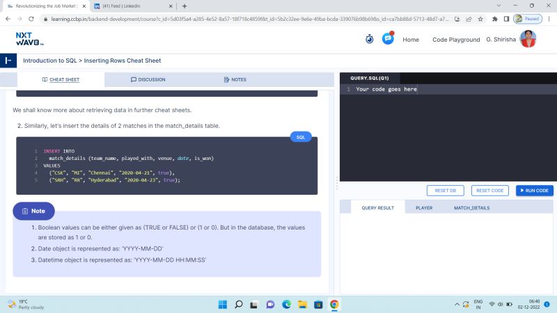 Shirisha Gudikandula on LinkedIn: #day1 #100daysofcodechallenge # ... Shirisha Gudikandula on LinkedIn: #day1 #100daysofcodechallenge # ...