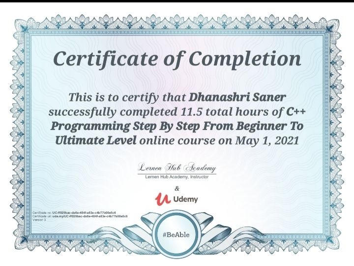 Dhanashri Saner on LinkedIn: #programming #c #datascience | 12 comments Dhanashri Saner on LinkedIn: #programming #c #datascience | 12 comments