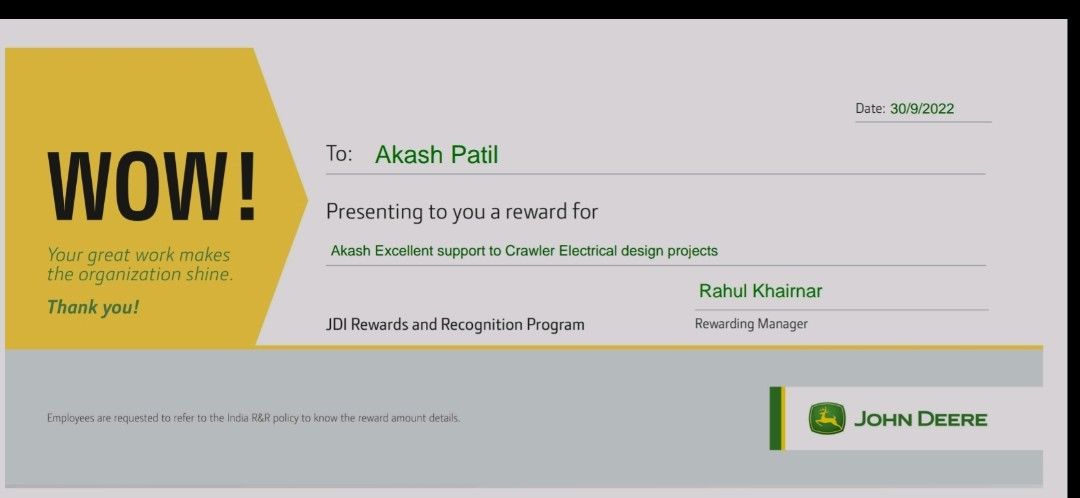 Akash Patil posted on LinkedIn Akash Patil posted on LinkedIn