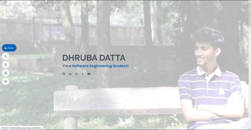 Dhruba Datta on LinkedIn: #webdevelopment #html #css #portfolio Dhruba Datta on LinkedIn: #webdevelopment #html #css #portfolio