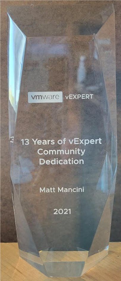 Matt Mancini on LinkedIn: #vmware #vexpert Matt Mancini on LinkedIn: #vmware #vexpert