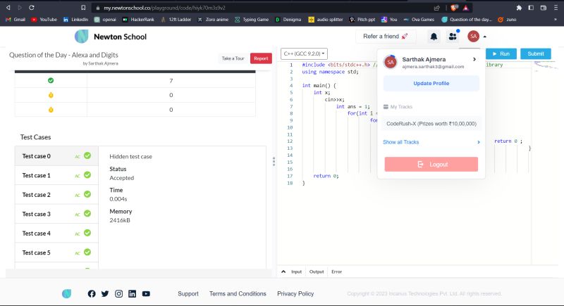 Sarthak Ajmera on LinkedIn: #cplusplus #day30 #30daysofcode #community ... Sarthak Ajmera on LinkedIn: #cplusplus #day30 #30daysofcode #community ...