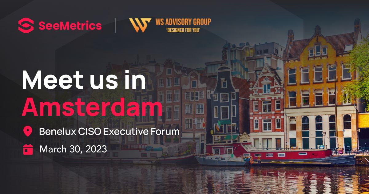 SeeMetrics on LinkedIn: #cisos #benelux #meetus SeeMetrics on LinkedIn: #cisos #benelux #meetus