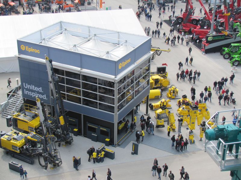 Epiroc on LinkedIn: #bauma2022 #epiroc #bauma #exhibition Epiroc on LinkedIn: #bauma2022 #epiroc #bauma #exhibition