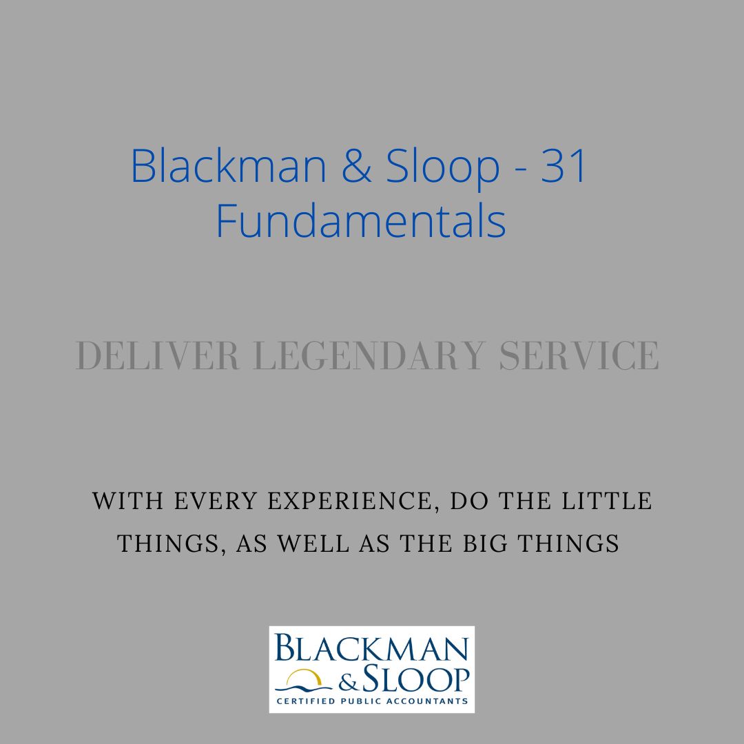 Blackman & Sloop, CPAs, P.A. on LinkedIn: #customerservice # ... Blackman & Sloop, CPAs, P.A. on LinkedIn: #customerservice # ...