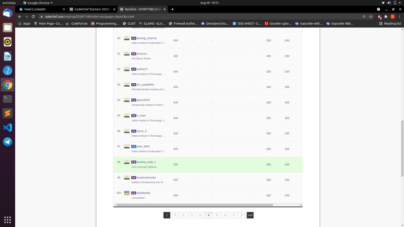 Tanishq Gupta on LinkedIn: #codechef #competitiveprogramming | 18 comments Tanishq Gupta on LinkedIn: #codechef #competitiveprogramming | 18 comments