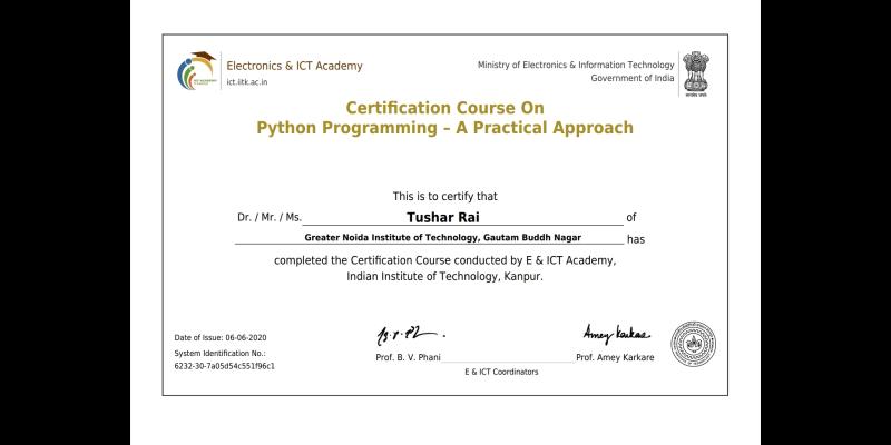 Tushar Rai on LinkedIn: #pythonprogramming Tushar Rai on LinkedIn: #pythonprogramming