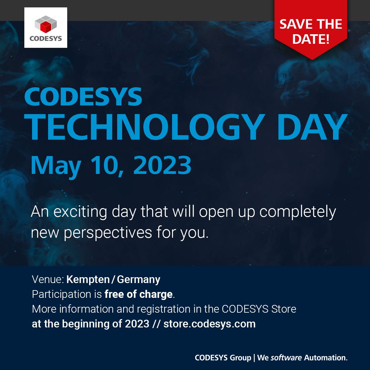 CODESYS Group auf LinkedIn: #codesys #technologyday2023 #programming # ... CODESYS Group auf LinkedIn: #codesys #technologyday2023 #programming # ...