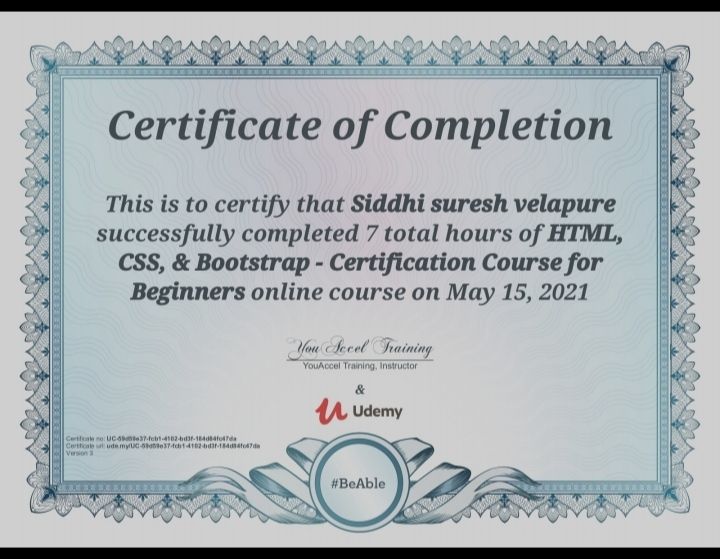 Siddhi Velapure on LinkedIn: #webdevelopment #html #css #bootstrap Siddhi Velapure on LinkedIn: #webdevelopment #html #css #bootstrap