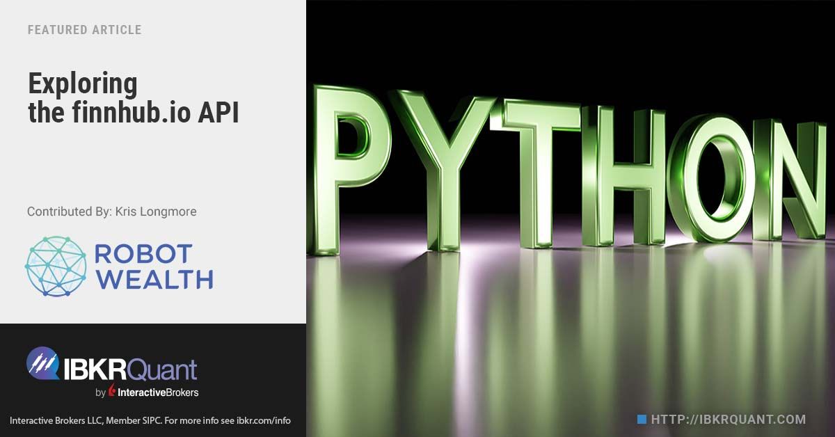 IBKR Quant on LinkedIn: #pythonprogramming IBKR Quant on LinkedIn: #pythonprogramming