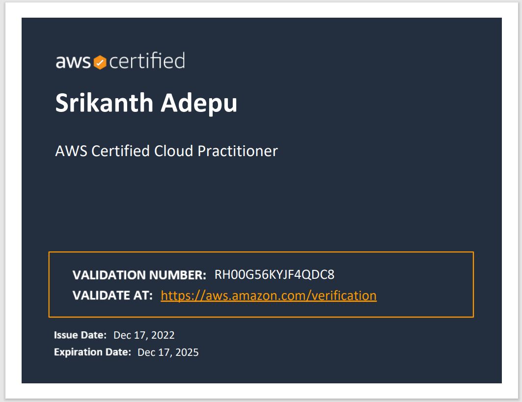 Srikanth Adepu posted on LinkedIn Srikanth Adepu posted on LinkedIn